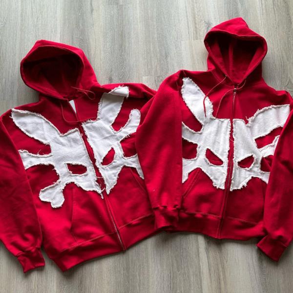 Quality Applique Embroidery Unisex Heavy Pullover Hoodies Solid Pattern Custom Logo for sale