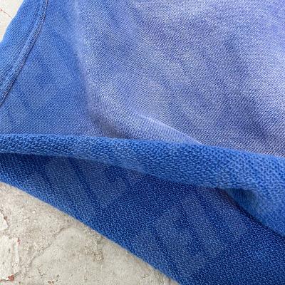 China 100% Cotton Acid Washed  Distressed Jogger Shorts Elastic Sports Urban Wear Shorts for sale