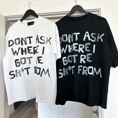 China Custom Print DTG Logo Plus Size Blank Oversized Acid Wash Vintage Tee Loose Short Sleeve Casual Men's T-shirts Cotton T-shirts for sale
