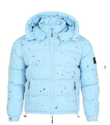 China Custom Logo Men's Light Weight Bubble Coats Digital Print Outdoor Puffer Jacket for sale