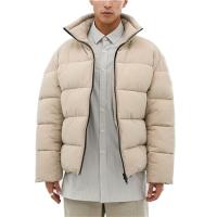 China Custom Winter Short Wind Breaker Down Puffer Jacket for Men for sale