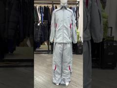 Clothing Manufacturers OEM Custom Sublimation Print Color Block Windbreaker Polyester Jacket Joggers