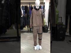 Indumenti di fabbricazione OEM Custom Nylon Windbreaker Giacca Leggings Sweat Pants Windbreaker Giacca Tracksuit Joggers Sweatsuit