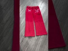 Clothing Manufacturers Custom Distressed Screen Print logo Flare Sweatpants Baggy Joggers Acid Washe