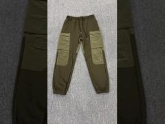 Apparel & Accessories Men's Clothing Men's Pants & Trousers OEM Custom Cargo Pants Color Blocked Cau