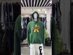 OEM Custom Hoodie Pullover Hoodie Men Screen Print Logo 100% Cotton Streetwear Puff Print Hoodie