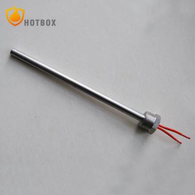 China stainless steel 304/316L immersion cartridge heater with thread for fluid heating for sale