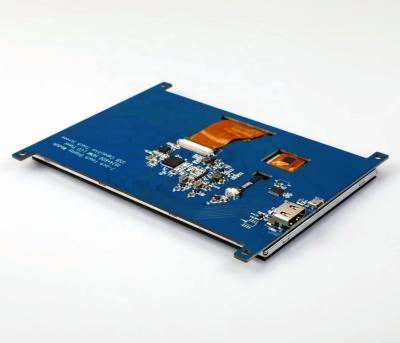 China Lcd toont 7 Duim 1024x600 met Capacitieve Touchscreen van de Aanrakingshdmi 7in Framboos Pi Te koop