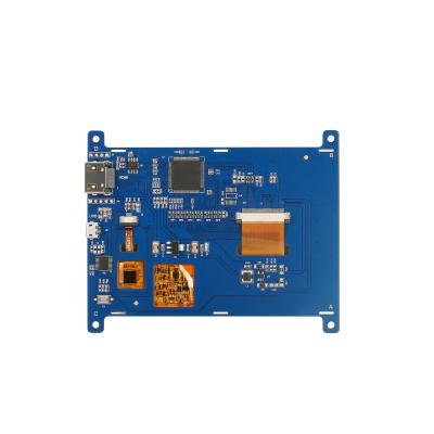 China Het capacitieve USB-de Modulescherm 5 Duimips TFT 800x480 van de Frambozenpi LCD Vertoning Te koop