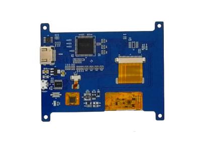 China 800x480 de capacitieve Monitor 4,3 Duimips TFT van de Aanrakingsframboos Pi LCD Te koop