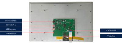 China 12,1 van de de Vertoningsmodule 1280x800 van de Duimframboos pi LCD de Frambozenpi USB Touch screen Te koop
