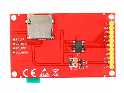 China Vertoning 1,8 van Arduinotft lcd de Module van Spi 128x160 Tft met Parallelle Bus met 8 bits Te koop