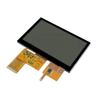 China 480x272 punktiert RGB-Schnittstelle Anzeige 4,3 Zoll Tft Lcd mit kapazitivem Fingerspitzentablett zu verkaufen