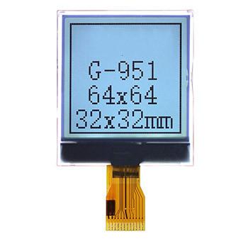 China Módulo gráfico de la exhibición del LCD, 64 x 64 modo 32 x 32 VA del DIENTE STN Gray Transmissive Positive de los puntos en venta