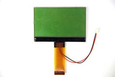 China Módulo gráfico de la exhibición del LCD, módulo del LCD del DIENTE de 128 x 64 puntos, positivo de color verde amarillo de STN en venta