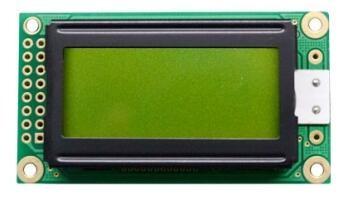 China 8 karakters X LCD van het 2 Lijnkarakter Vertoningsmodule 16 Spelden Witte leiden Te koop