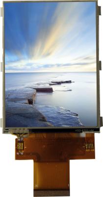 China 3.5 inch 320x480 pixels Resolutie TFT LCD Display Module met Resistive Touch Panel Te koop