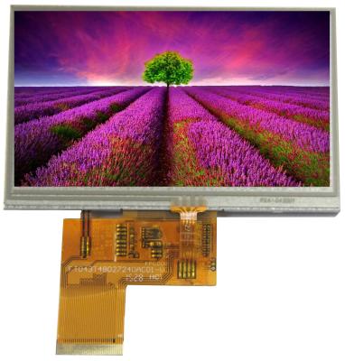 中国 4.3インチTFT LCDの表示モジュール480x272はタッチ画面24ビットRGB Inerfaceに点を打つ 販売のため