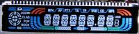 China Car Audio Custom Lcd Segment Display Negative Segment VA Lcd Display 3.0 V for sale