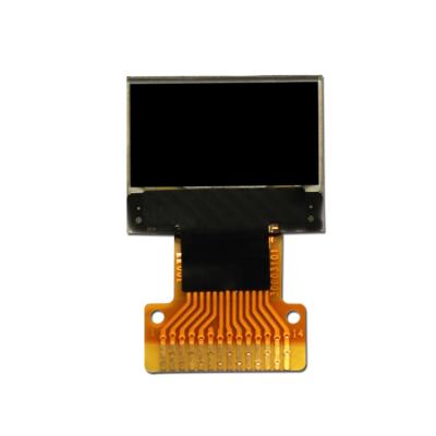 중국 0.49 인치 64x32 점 Lcd PMOLED 디스플레이 모노는 I2C COG 작은 Oled 화면을 노랗게 합니다 판매용