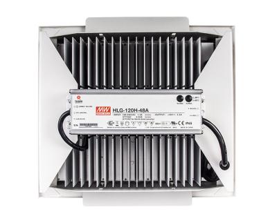 China ECONOMICAL 120W RECESSED TOLL STATION LED CANOPY LIGHT for sale