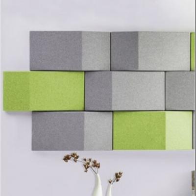 China Soft Fabric Finish Fabric Wrapped Acoustic Panel for School and University for sale