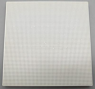 China 2mm Wooden Perforated Acoustic Panel Ceiling Tiles Soundproofing Board for sale