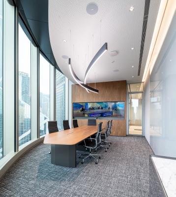 Китай 2/2/0.5 мм Зал совещаний Ореховая фанера Микроперфорированная стена Акустическая панель Звукопоглощающая панель продается