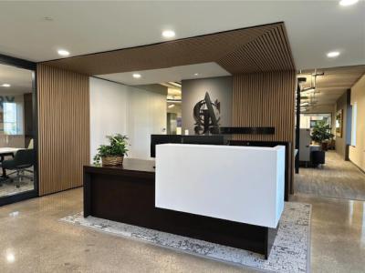 China FSC Eco-friendly Natural Oak Acoustic Wood Veneer Slat Wall Panels Luxury Quality for sale