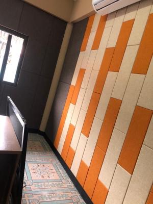 Cina Casa Lobby Decorativo Isolamento acustico Tessuto avvolto pannelli acustici per pareti Tavola assorbente in vendita