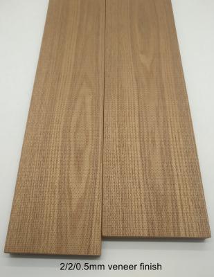 China 2/2/0.5mm Micro Planks Perforated Wooden Sound Absorbing Wall Ceiling Acoustic Panels for sale