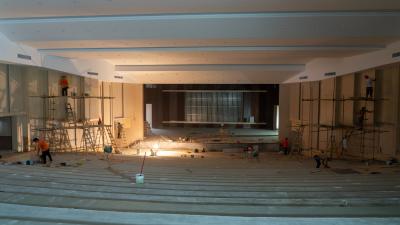 Китай 2/2/0.5 мм 4'x8' Театр микропроверлированные деревянные звукопоглощающие стенные акустические панели продается