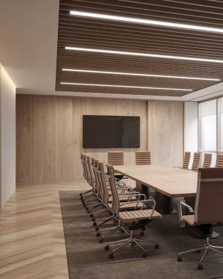 Китай Офисная комната совещаний 2/2/0.5 мм НАНО микроперфорированные акустические панели продается