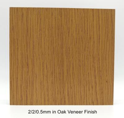 Cina Formica di legno laminato 2/2/0.5mm pannelli acustici microperforati in vendita