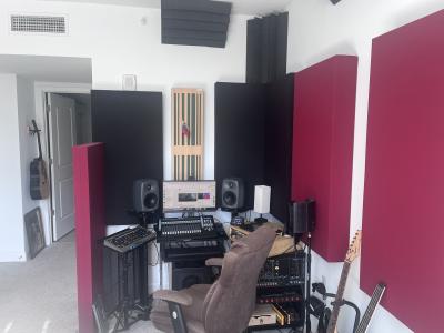 Cina Home Studio 50mm spessore tessuto insonorizzante pannelli acustici avvolti tavola assorbente in vendita