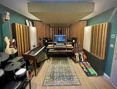 China HIFI Studio Room Wooden Slot Diffuser Isolation Board Acoustic Wall Panels Soundproofing for sale