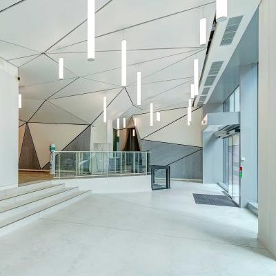 Cina Pannelli acustici microforati 3D Formica Bianco Laminato 2/2/0.5mm per isolamento acustico in vendita