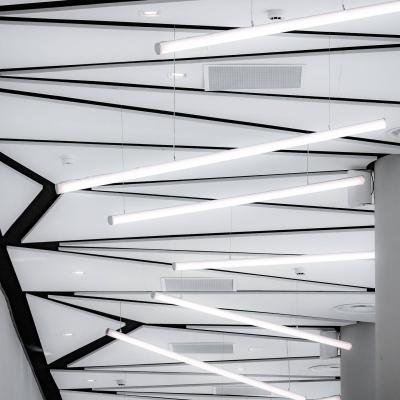 China Painéis Acústicos Microperfurados de Alumínio em Forma de Triângulo para Teto, Placas de Isolamento Acústico à venda