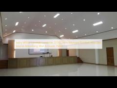 Ivory White Lamitak Laminste 2/2/0.5mm Microperforated Wooden Sound Absorbing Wall Acoustic Panel