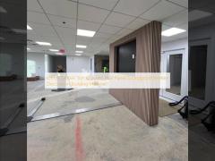 Office Timber Slat Acoustic Wall Panel Soundproof Interior Decoration Building Material