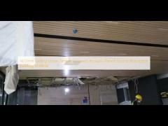 14/2mm Ceiling Linear Timber Grooved Acoustic Panels Sound Absorption Building Material