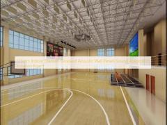 5/3mm Indoor Stadium Groove Acoustic Wall Panels Sound Absorption Isolatie Board