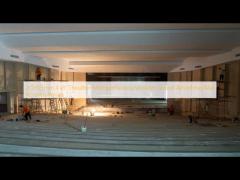 2/2/0.5mm 4‘x8‘ Theather microperforated Houten geluidsabsorberende wand akoestische panelen