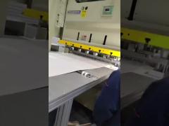 Kurve Aluminium Akustikplatten Mikrokomposit Akustik Deckenplatten Fliesen 2x6
