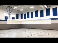 Sport Hall Wall 50mm Thick Soundproofing Fabric Wrapped Acoustical Panels Absorbing Board