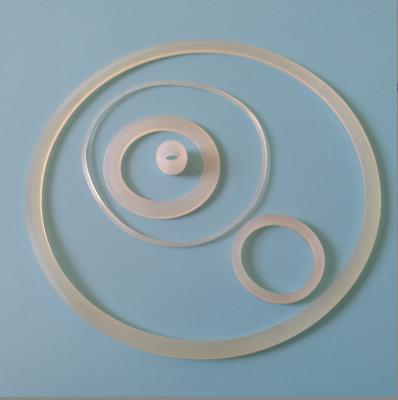 Cina Gomma di silicone trasparente su ordine della guarnizione Sealg Ring High Temperature Gasket Rings in vendita