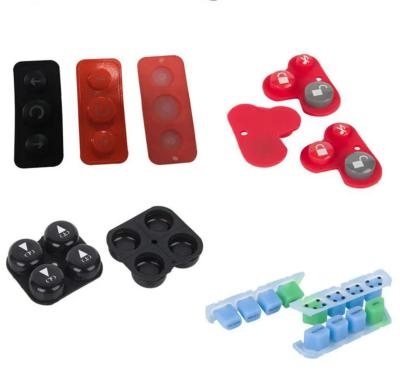 Cina Bottone elettronico su misura della gomma di silicone con la certificazione di FDA ROHS in vendita