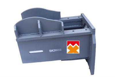 China SK260 graafmachine onderstel reserveonderdelen voorloopwiel voorvork Te koop