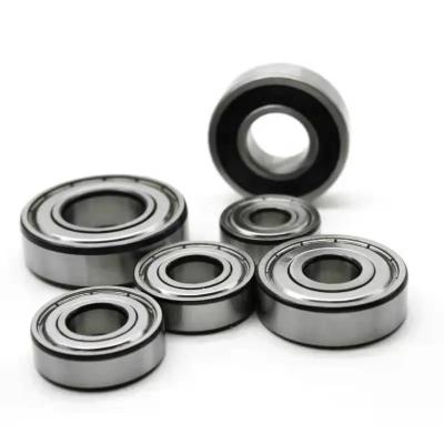 China 6205 Deep Groove Ball Bearing for Rear Wheels in Black Color for sale