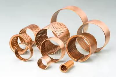 China Special FB092 Wrapped Split Sleeve Bronze Bushing Bearing With Oil Holes for sale
